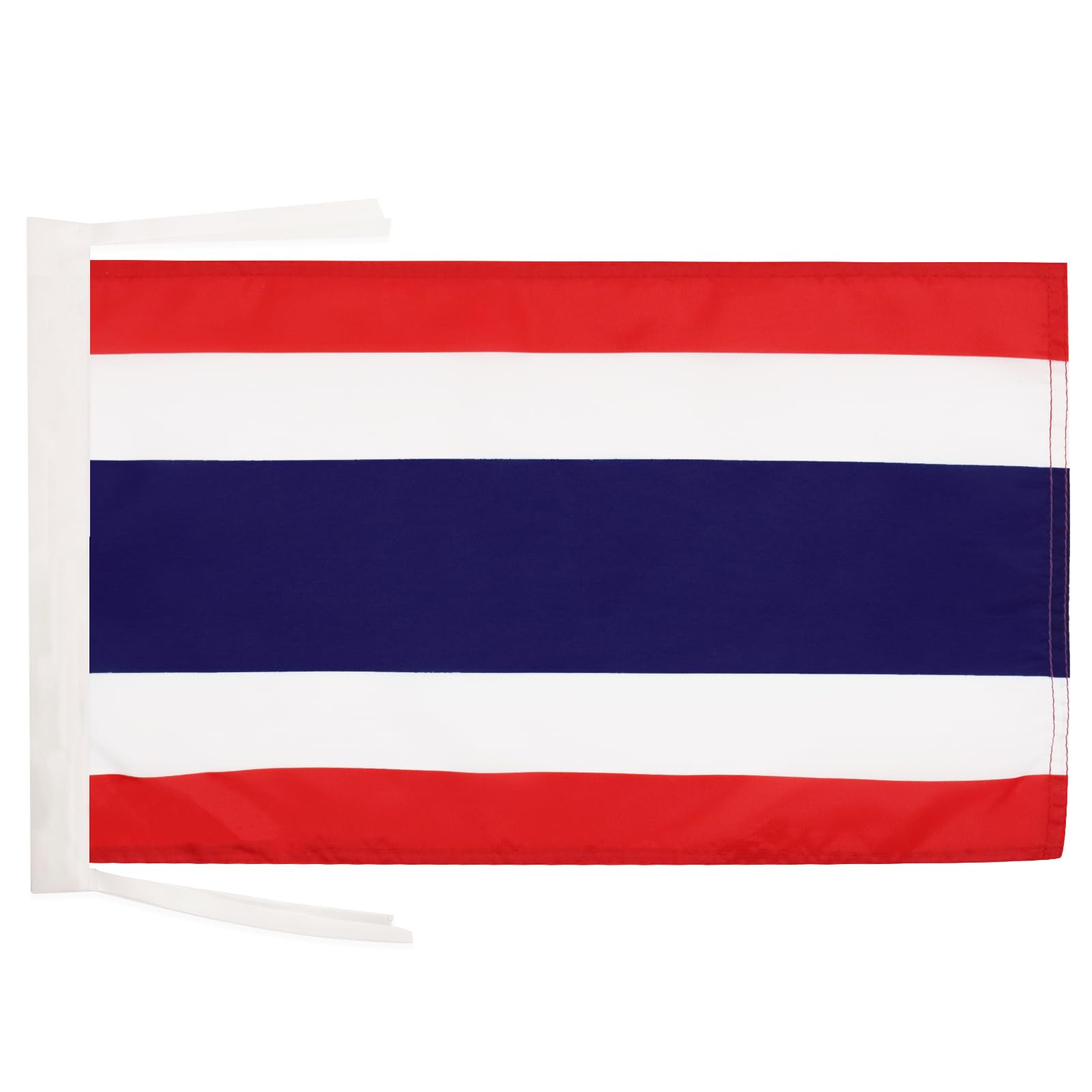 Amazon.com : Thailand Flag 18'' x 12'' cords - Thai SMALL flags 30 x ...