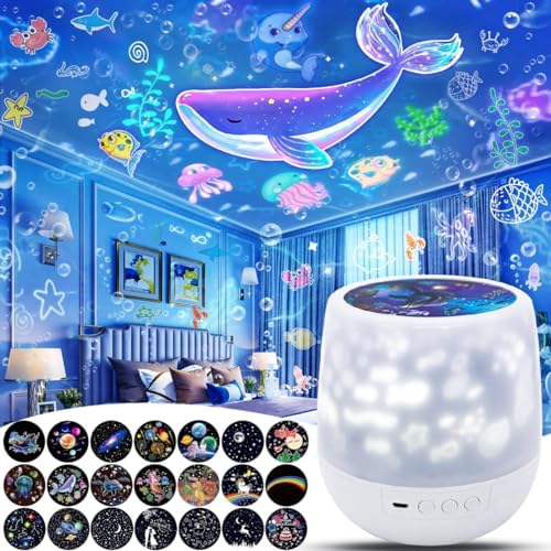 Star Projector Night Light - Kids Night Light Projector with USB Cable ...