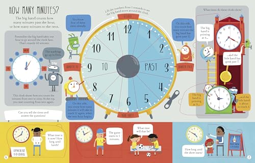 Snapklik.com : Lift-the-flap Telling The Time: A Fun STEM Book About ...