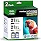 Amazon.com: Printer Ink 96 97 XL High Yield Black/Color for HP 96 97 ...