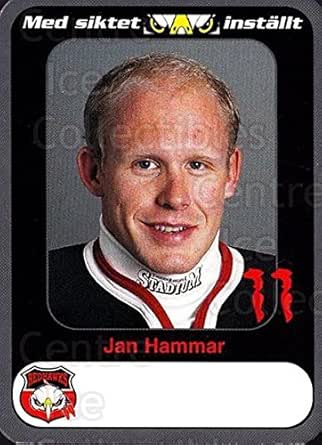 Amazon.com: (CI) Jan Hammar Hockey Card 1999-00 Swedish Malmo Redhawks ...