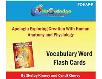 Apologia Exploring Creation with Human Anatomy & Physiology Vocabulary ...
