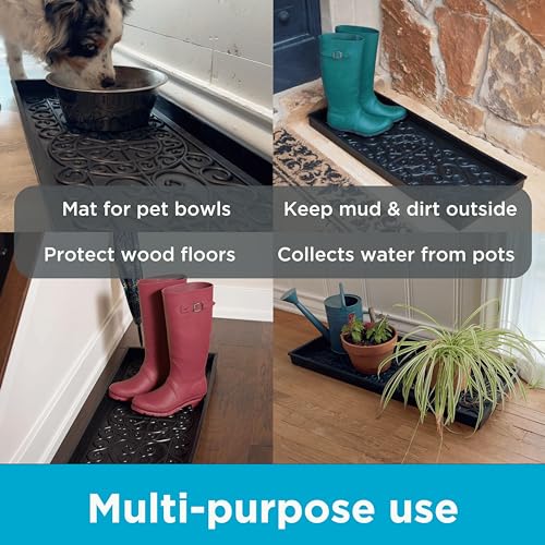 Snapklik.com : Rubber Boot Tray 34 Decorative Boot Tray For Entryway ...