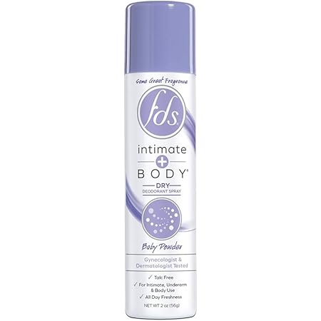 Amazon.com: FDS Intimate Deodorant Feminine Spray for All Day Freshness ...