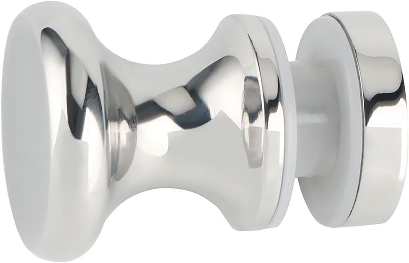 ZKSM 2 Set Shower Screen Handle Bathroom Door Handle Knob with Solid ...