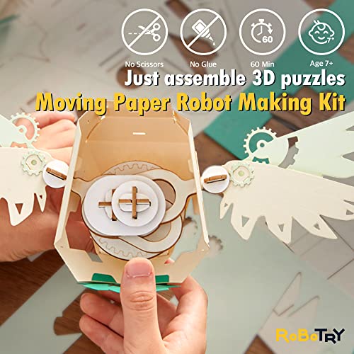 Snapklik.com : Moving Paper Robot Kit - Graduating Angel, Domi ...