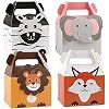 VINFUTUR 20Pcs Animal Themed Food Boxes Kids Party Favour Boxes Fox ...