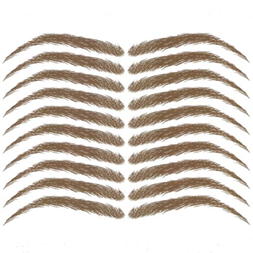 Amazon.com : Cardani Eyebrow Tattoos #17 - Classic Shape Temporary ...