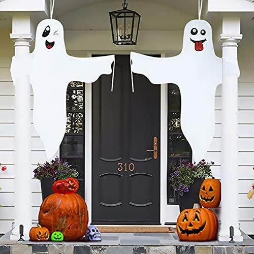 PiPiPrawn Halloween Ghost Hanging Decoration,2 Pieces Halloween Tree ...
