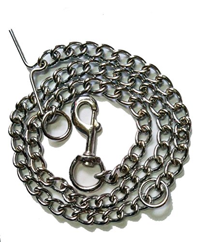 Sollar's Dog Chain Leash (Silver, 4 mmx60-inchx980 gm) : Amazon.in: Pet ...