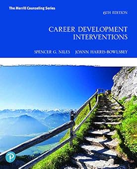 Amazon.com: Career Development Interventions eBook : Niles, Spencer ...