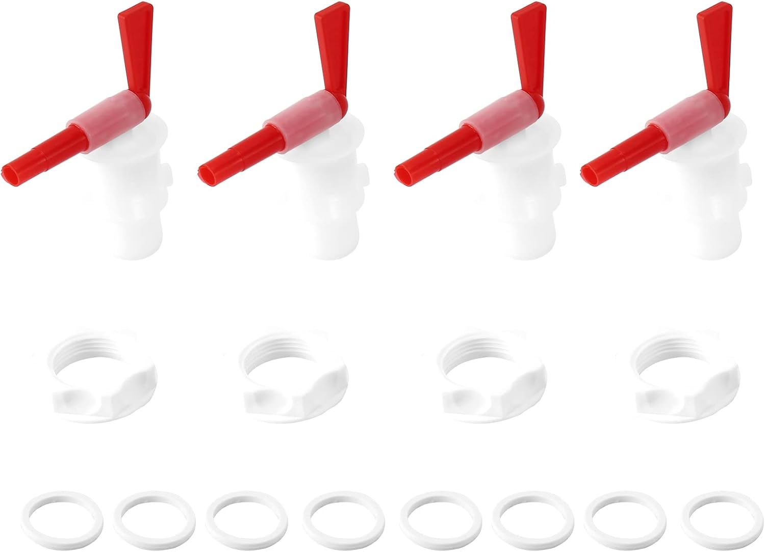 YANDUKA 4 Pcs Beer Brew Bottling Bucket Plastic Spigot,Tap Replacement ...