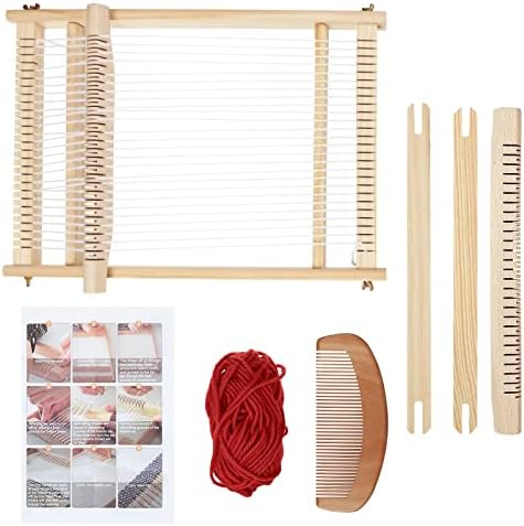 For Beginners Wooden Weaving Loom Kit For Kids & Beginners - Hand ...