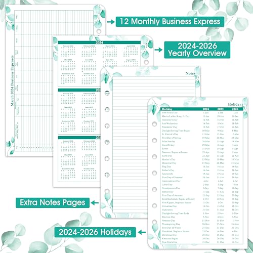 Snapklik.com : 2024-2025 Planner Refills Jul 2024 - Jun 2025 Planner ...