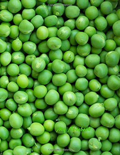 My Notebook: Pea Produce Vegetable Design Notebook/Journal with 110 ...