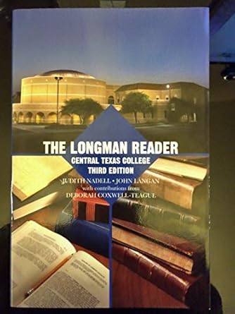 Amazon.com: The Longman Reader: 9781323152171: John Langan Judith ...