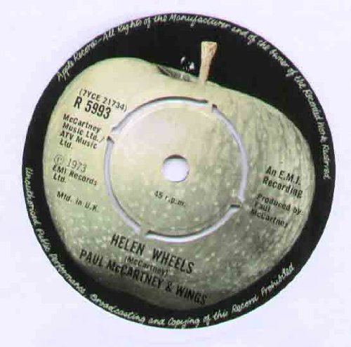 Amazon.com: Paul Mccartney - Helen Wheels - 7 inch vinyl / 45: CDs & Vinyl