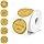Amazon.com: 2 Inch Round Holographic Thermal Label Stickers, Glitter ...