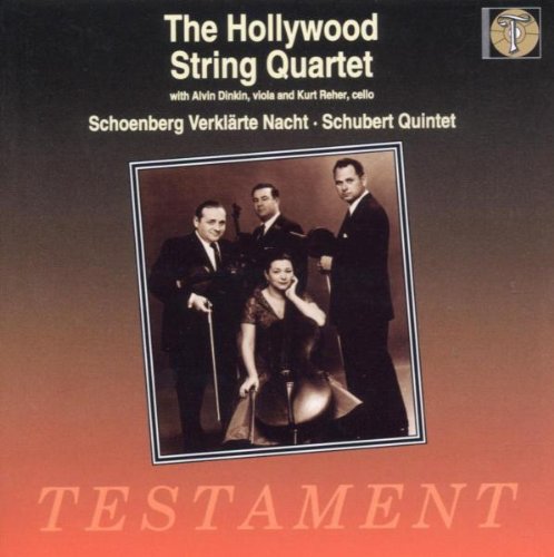 Arnold Schoenberg, Franz Schubert, Alvin Dinkin, Kurt Reher, Hollywood String Quartet ...