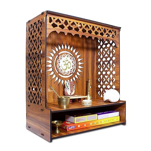 Beautyfull Wooden Pooja Stand for Home Mandir for Home Temple for Home ...