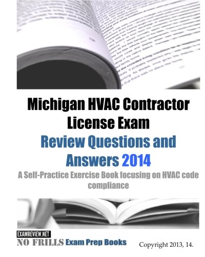 Buy Michigan Hvac Contractor License Exam Review Questions and Answers ...