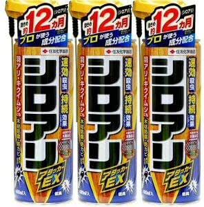 Amazon.co.jp: 住友化学園芸 シロアリアタッカーEX 480ml×3本 白蟻駆除スプレー : DIY・工具・ガーデン