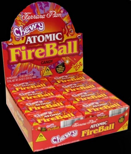 Amazon.com : Chewy Atomic Fire Balls : Hard Candy : Grocery & Gourmet Food