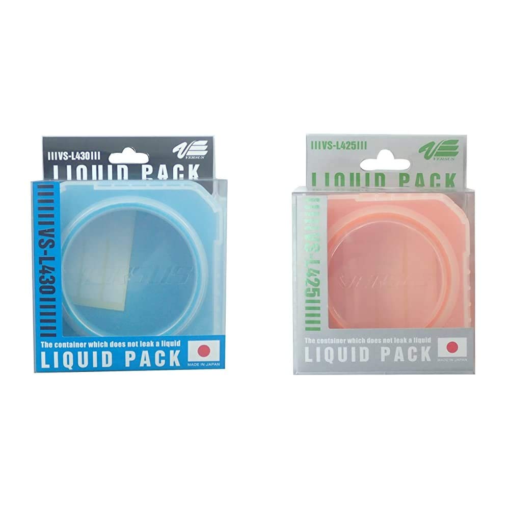 Amazon.co.jp: メイホウ(MEIHO) VS-L430 LIQUID PACK クリア/ブルー & VS-L425 LIQUID ...