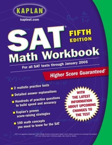 Amazon.com: Kaplan SAT Math Workbook: Fifth Edition: 9780743241335 ...