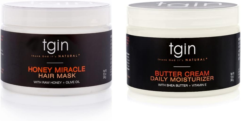 Amazon.com: tgin Honey Miracle Hair Mask for Natural, Dry, Curly Type ...