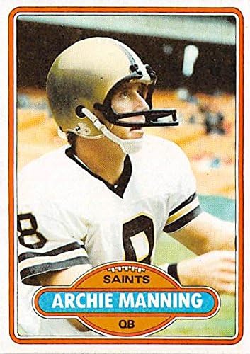 Archie Manning football card (New Orleans Saints) 1980 Topps #93 at ...
