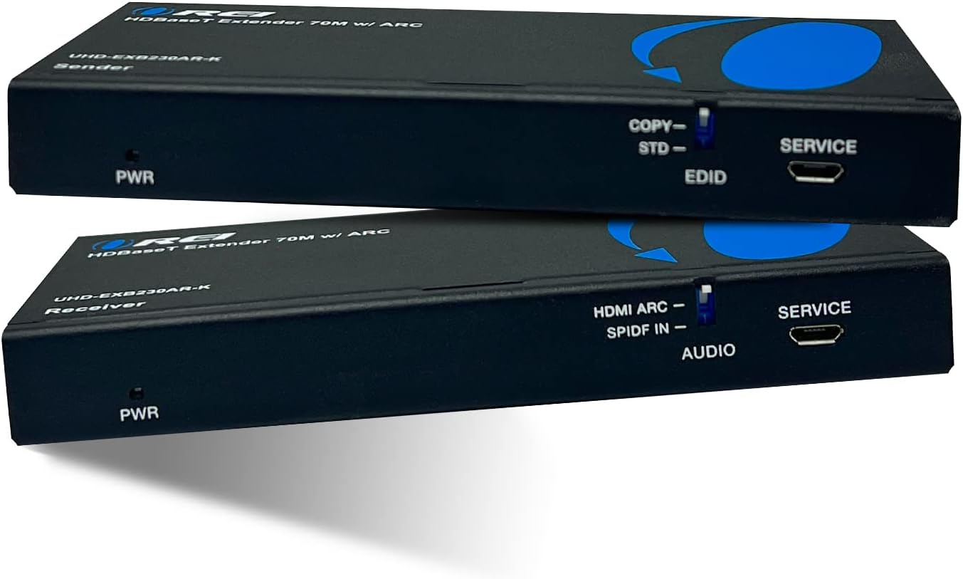 Amazon.com: OREI 4K HDMI over Ethernet Extender - HDBaseT UltraHD 4K @ 60Hz 4:4:4 Over Single ...