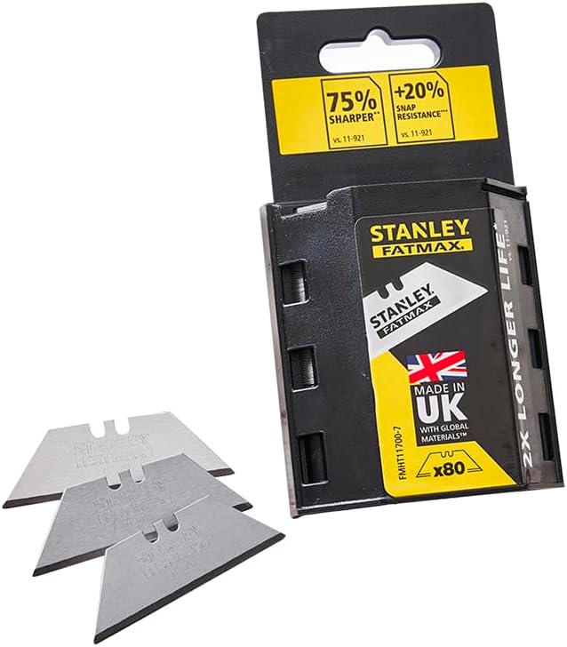 STANLEY Heavy Duty 1992 Knife Blades (Pack of 1) 1-11-921 : Amazon.co ...