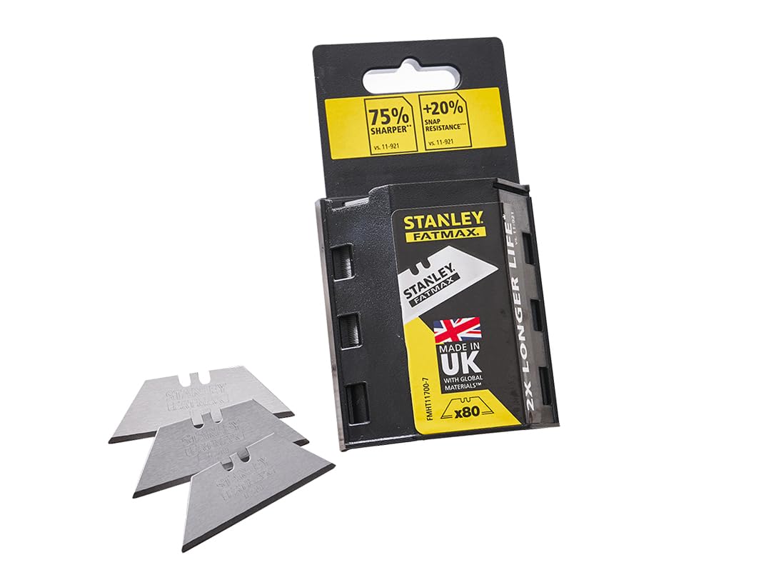 Stanley Fatmax 4-11-700 Knife Blade, Silver, Set of 50 Piece : Amazon ...