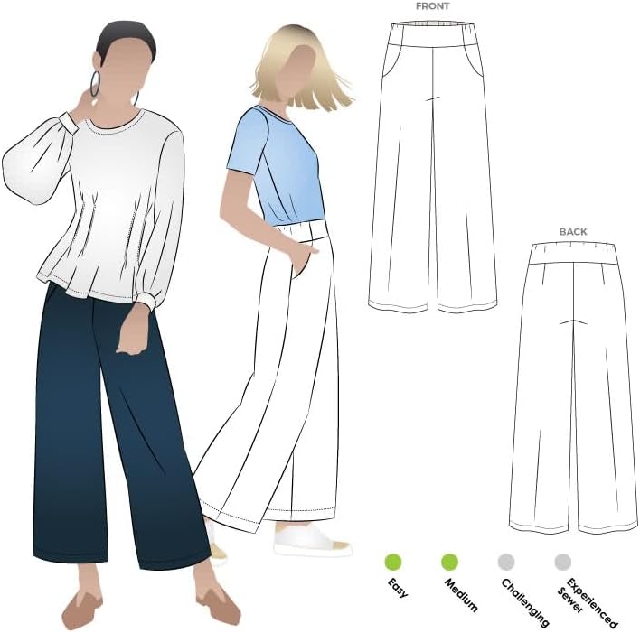 Style Arc Sewing Pattern - Fifi-Woven Pant (Sizes 10-22) : Amazon.ca: Home