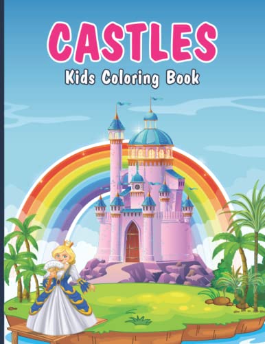 Buy Castles Kids Coloring Book: This Fun & Activity Castles Coloring ...