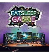 Amazon.com: TOARTI 3D Game Wall Decals,Gaming Wall Stickers for Boys ...