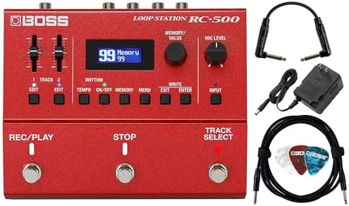 Amazon.com: Boss RC-505 MkII Loop Station Bundle with Power Supply ...
