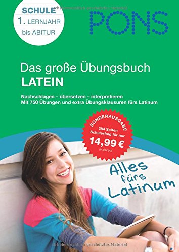Amazon.com: PONS Das große Übungsbuch Latein: 9783125618619: Thomas ...