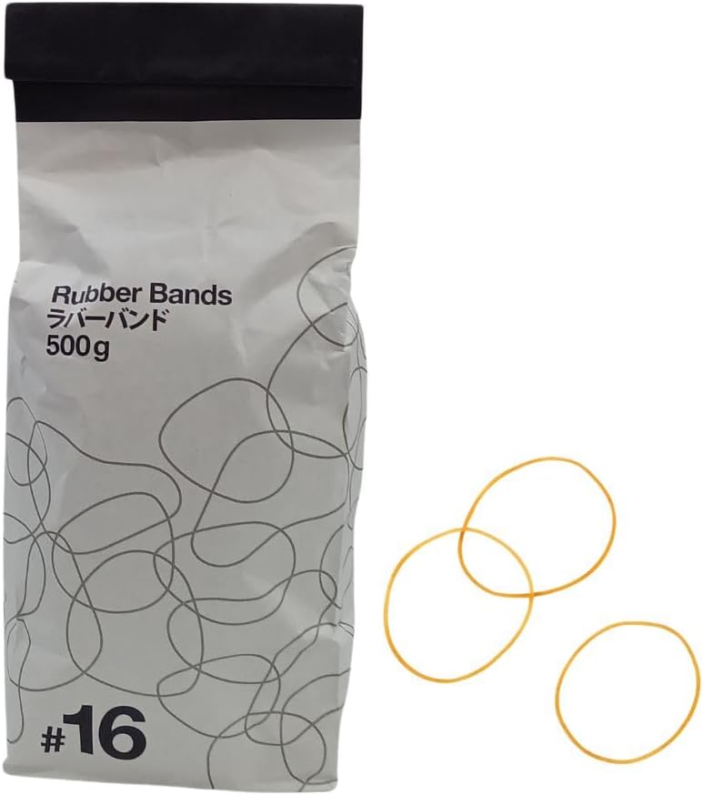 Amazon | ASKUL(アスクル) 共和 現場のチカラ 輪ゴム ラバーバンド #16 1袋（500g） | 輪ゴム | 文房具・オフィス用品