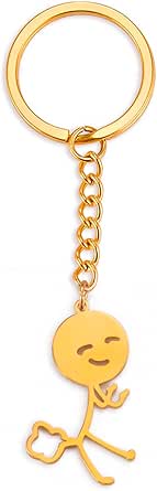 Dreamtimes Farting Kids Pendant Funny Keychain Skeleton Smiley little ...