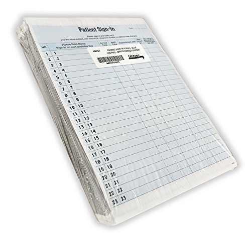 Snapklik.com : Tabbies Patient Sign-In Label Forms, 8-1/2" X 11" Form ...