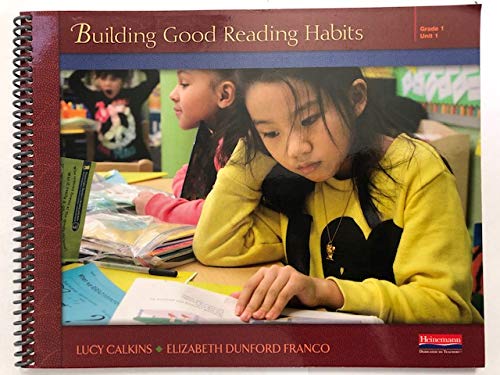 Building Good Reading Habits: Lucy Calkins: 9780325077031: Amazon.com ...