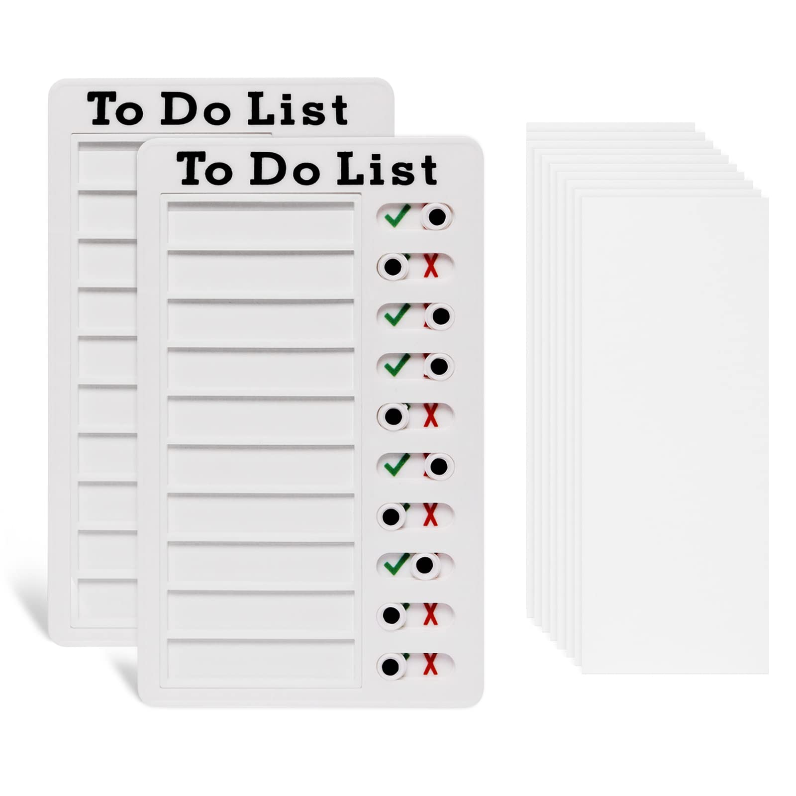 Buy 2 PCS to Do List Checklist Board, Chore Chart Checklist for Kids ...