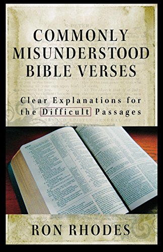 Book review of Commonly Misunderstood Bible Verses - Readers' Favorite ...