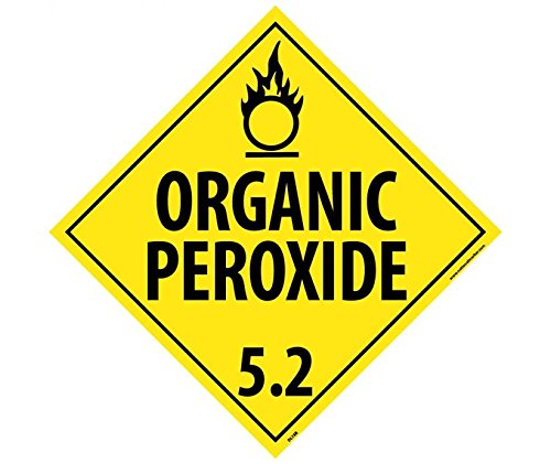 Organic Peroxide Label: Amazon.com: Industrial & Scientific