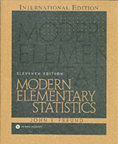Modern Elementary Statistics: International Edition: Amazon.co.uk ...