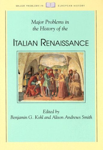 Amazon.com: Major Problems in the History of the Italian Renaissance ...