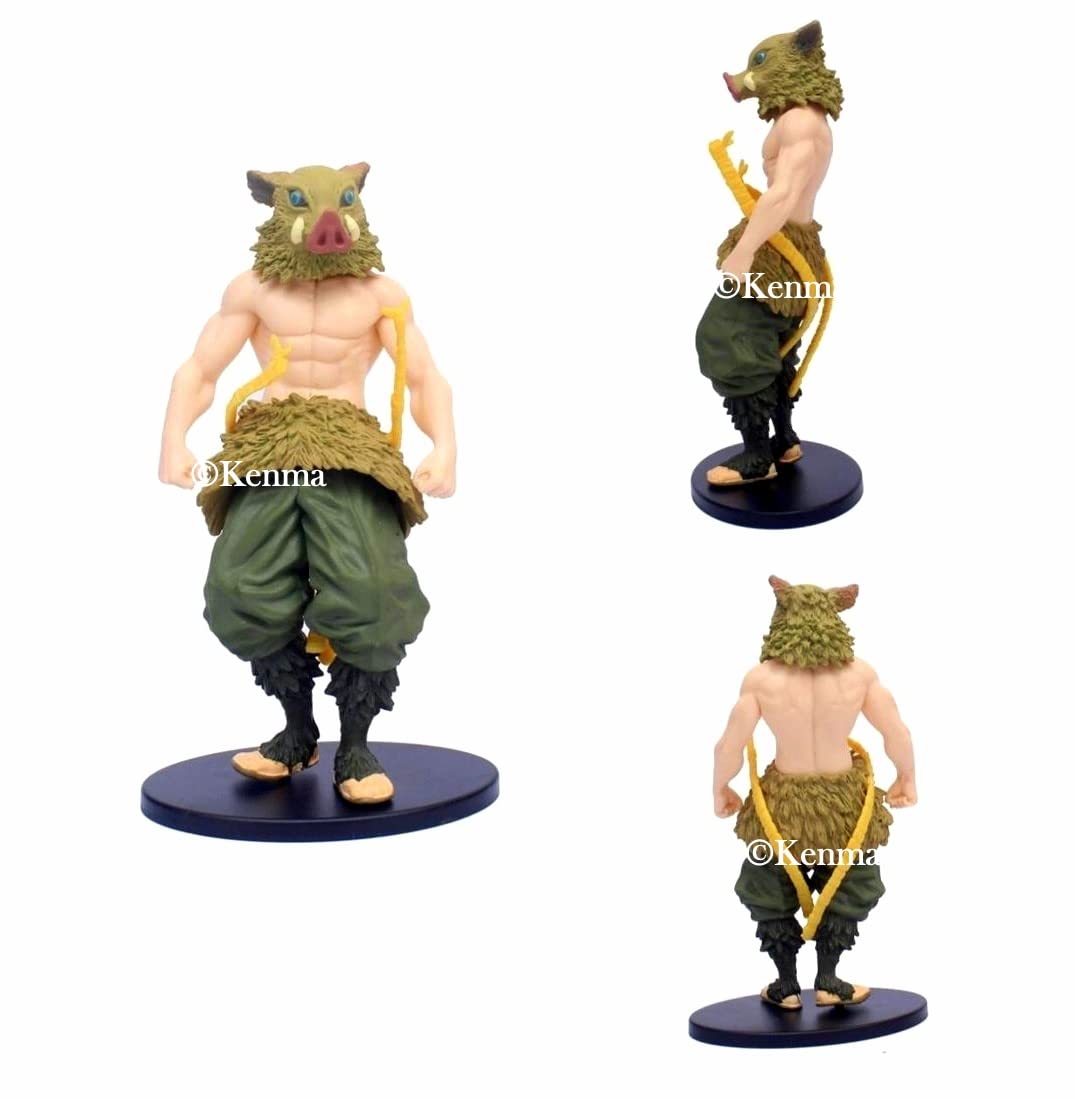 KENMA Demon Slayer Inosuke Hashibira Action Figure 14 Cms PVC Anime ...