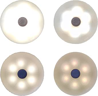 Touch Night Light LED Stick on Lights Push Button Light Snap-on Design ...